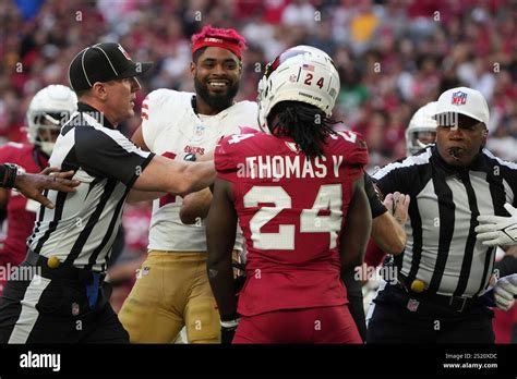 Arizona Cardinals Cornerback Starling Thomas V 24 And San Francisco