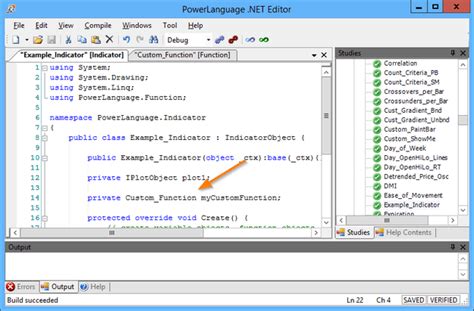 Exporting Multicharts Net Scripts • Tradingcode