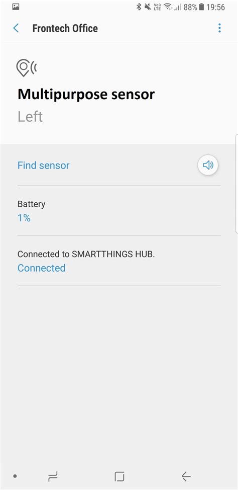 smartthings multipurpose sensor isn t reporting or stuck samsung sg