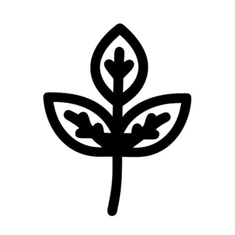 Leafe Icon Premium Ai Generated Vector
