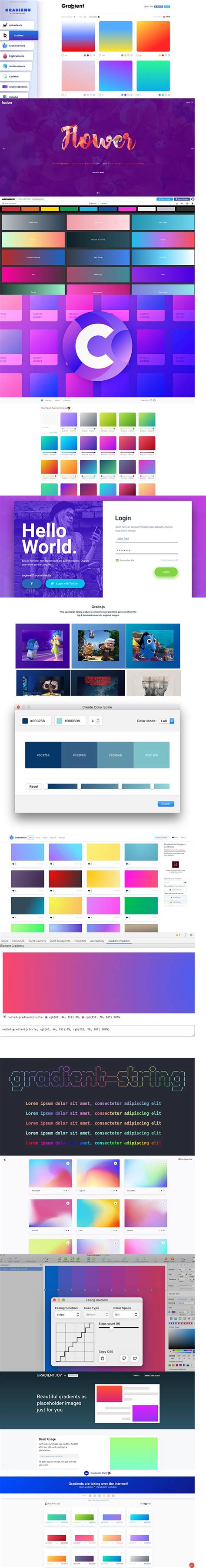 20 design tools to create awesome gradient bashooka tool design