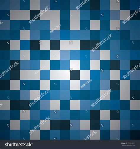 Rectangle Abstract Background Blue Color Gradient Stock Vector Royalty Free 773718931