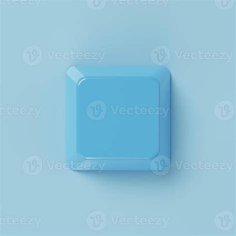 blue color keyboard input button on background abstract object and