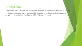 Floating Solar Ppt PPTX
