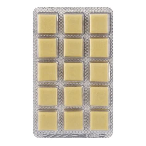 Buy Nicorette Original Flavour Gum 4g 1 Strip 15 Tablets