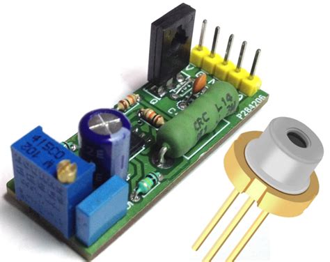 Constant Current Laser Diode Driver Circuit Using Opa2350 Opamp