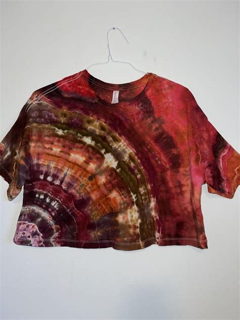 Examples From The Last Batch Of My Geode Crop Tops And Tanks Time To Get Some New Blanks R