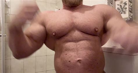 Album 1 Roid Bull Jerks Off To His Muscles And