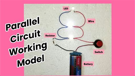 How to make a Parallel Circuit | Working model of Parallel Circuit | Parallel Circuit Project ...