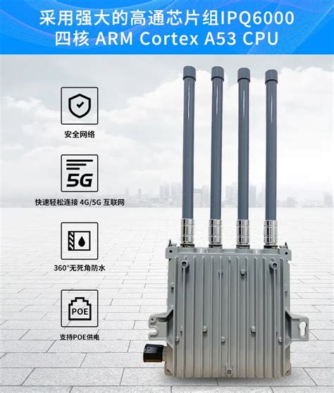 集IP65防护等级，AX1800网络速率，支持5G通信转网络覆盖于一身的ZBT户外5G路由器 Z6001AX-M2-H上新咯-深圳市智博通电子有限公司