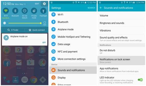 galaxy s6 and s6 edge how to stop text messages from displaying a