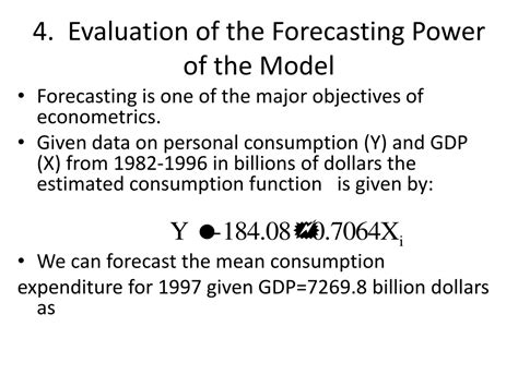 Ppt Eed 401 Econometrics Powerpoint Presentation Free Download Id