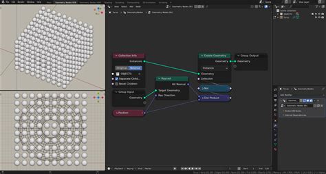 Hide Instances Outside Of Area Blender Stack Exchange