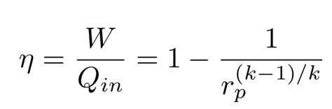 Brayton Cycle Gas Turbine Cycle