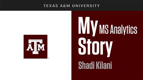 Ms Analytics At Texas Aandm University On Linkedin My Ms Analytics Story