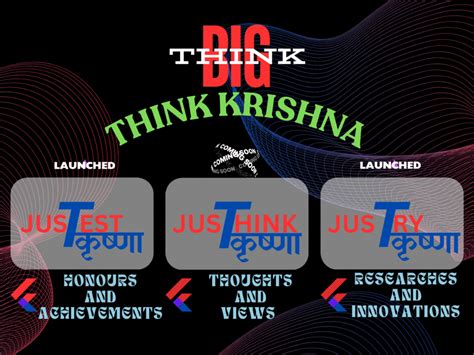 Krishna Niraj Thakur On Linkedin Justhink Krishna Coming Soon