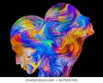 Colors Unity Series Composition Colorful Surreal Stock Illustration 447605743 Shutterstock