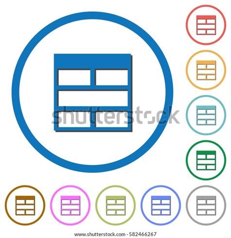 spreadsheet horizontally merge table cells flat stock vector royalty