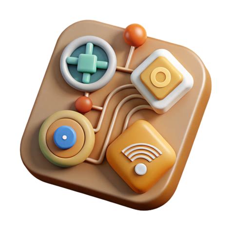 Dramatic Creative Quantum Sensor Applications Icon With Environmental Monitoring Symbols