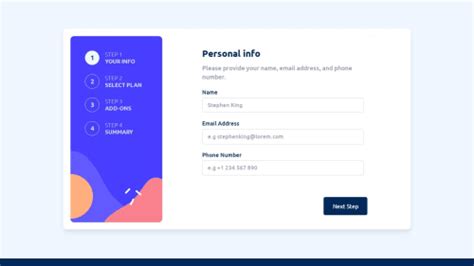 Working With Html Forms Using React Its Context Api And Tailwindcss Coding Challenge Solution