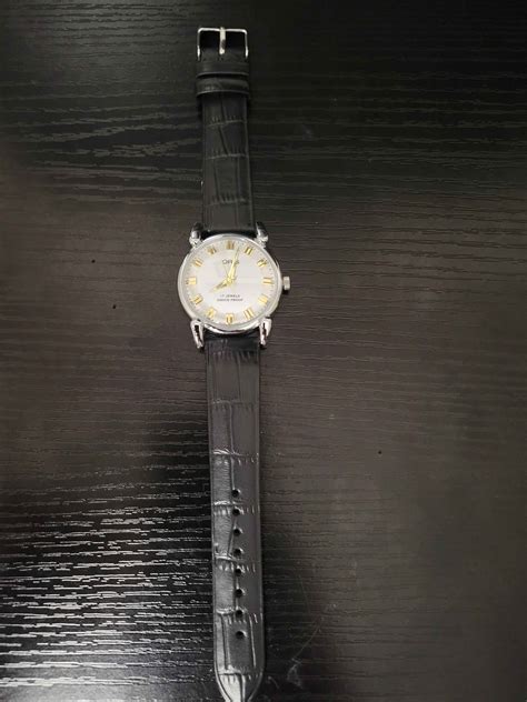 🔥rare Pristine Old Stock Oris Am044 Vintage Swiss Hand Wind Mens Watch