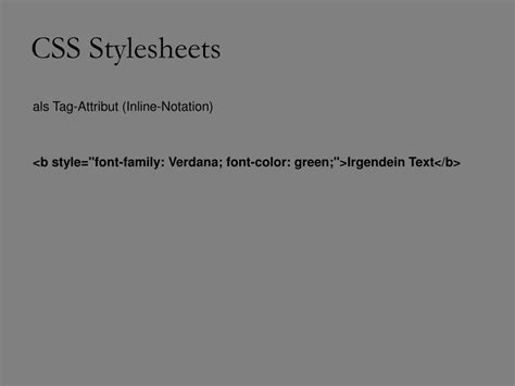 PPT CSS Stylesheets PowerPoint Presentation Free Download ID 6500571