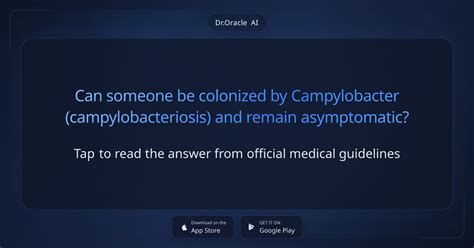 Can Someone Be Colonized By Campylobacter Campylobacteriosis And