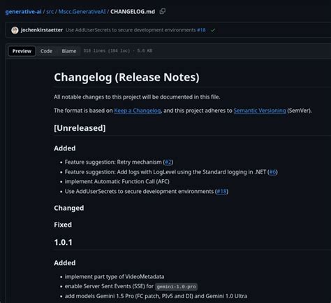Nuget Better Release Notes And Versioning Get Blogged By Joki