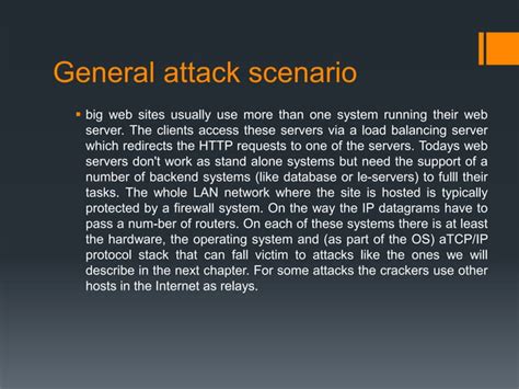 Denial Of Service Attack Pptx Computer Networking Computing