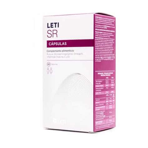 Leti Sr Capsulas Farmacia Ponte Maceira