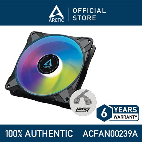 Arctic P14 PWM PST A-RGB Semi-Passive 140 mm Case Fan with Digital A ...
