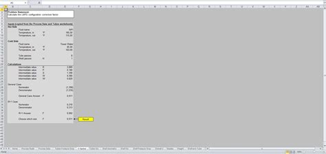 Heat Exchangers Excel Workbook Eloquens