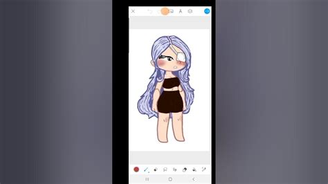 Нарисовала девочку из Гачи Клуб Оцените пж я с старалась 🥺 Youtube