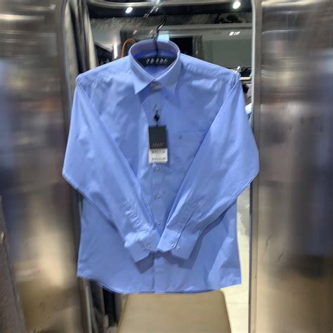 [예작]남성와이셔츠 그래프체크 카라배색 일반핏긴팔 Yj1sbr957bl 이랜드몰