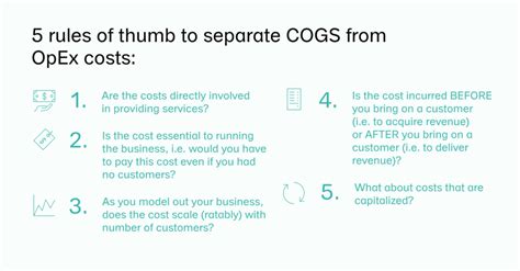 Cogs Isnt A Four Letter Word Bain Capital Ventures Venture Forth Courageously
