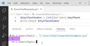 PowerShell Get Day Of Week