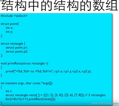 结构体个人笔记struct Point P Csdn博客