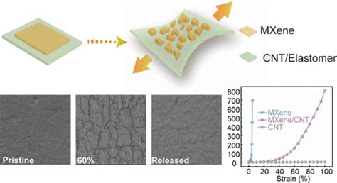 Stretchable Mxenecarbon Nanotube Bilayer Strain Sensors With Tunable Sensitivity And Working