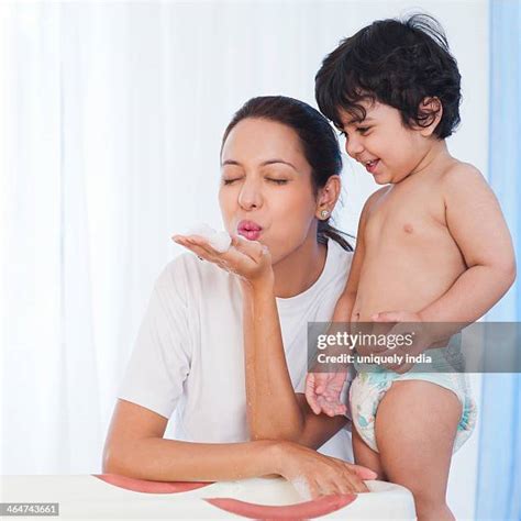 Indian Boy Bathing Photos And Premium High Res Pictures Getty Images