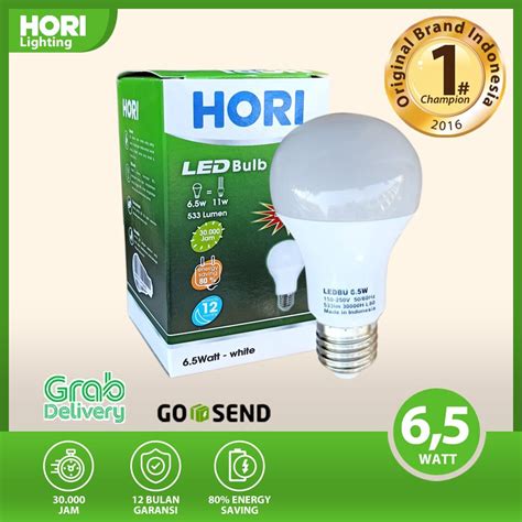 Jual LAMPU LED 6 5 WATT Warm White Kuning Shopee Indonesia