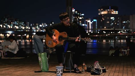 한강 버스킹 여의나루역 5호선 Youtube