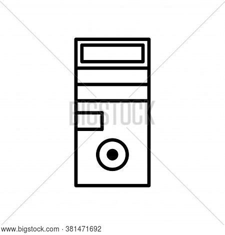 Computer Cpu Icon Vector Photo Free Trial Bigstock