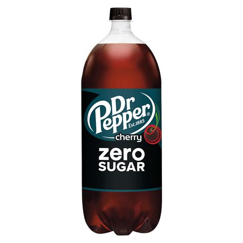 Dr Pepper Cherry Zero Sugar 2 Liter Dr Pepper Bevmo