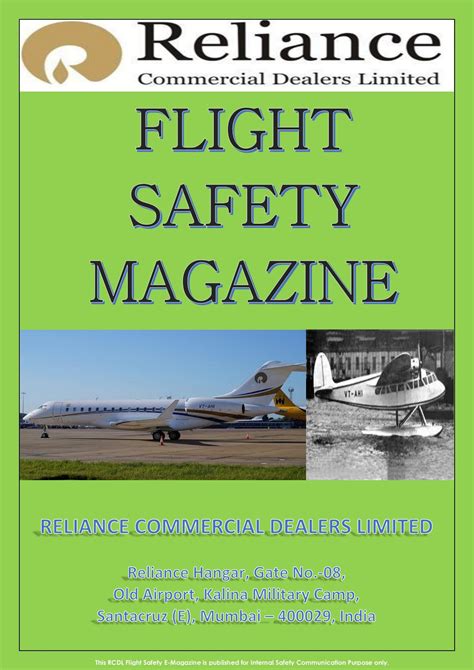 Safety Digest Rcdl 2015 Ritesh Raghav Page 1 52 Flip Pdf