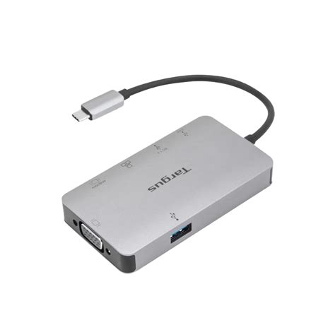 Usb C Multiport Adapter ยูเอสบีฮับ Targus Usb C 4k Hdmi Vga Docking Station With 100w K W Pd