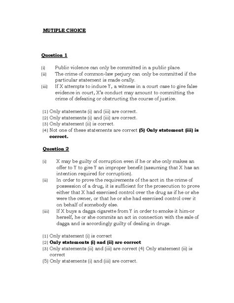Criminal Law Amendment Act 105 Of 1997 Comprehensive Overview Studocu