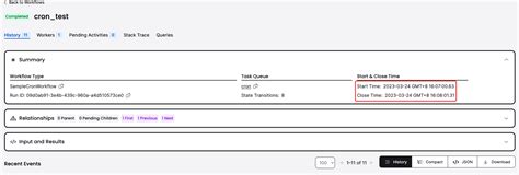 The Status In Executionsvisibility Table Updated Failed Community Support Temporal