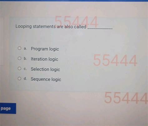 Looping Statements Are Also Called A Program StudyX