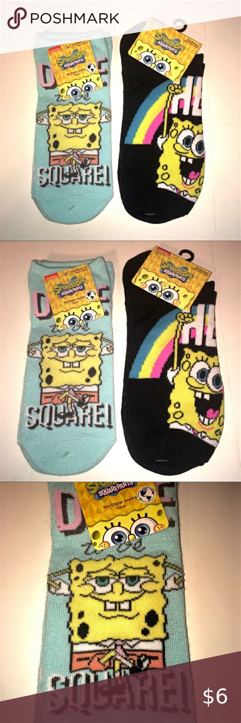 Spongebob Squarepants Socks Spongebob Squarepants Squarepants Spongebob