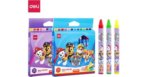 ცვილის პასტელი Deli 12 ფერი · საკანცელარიო